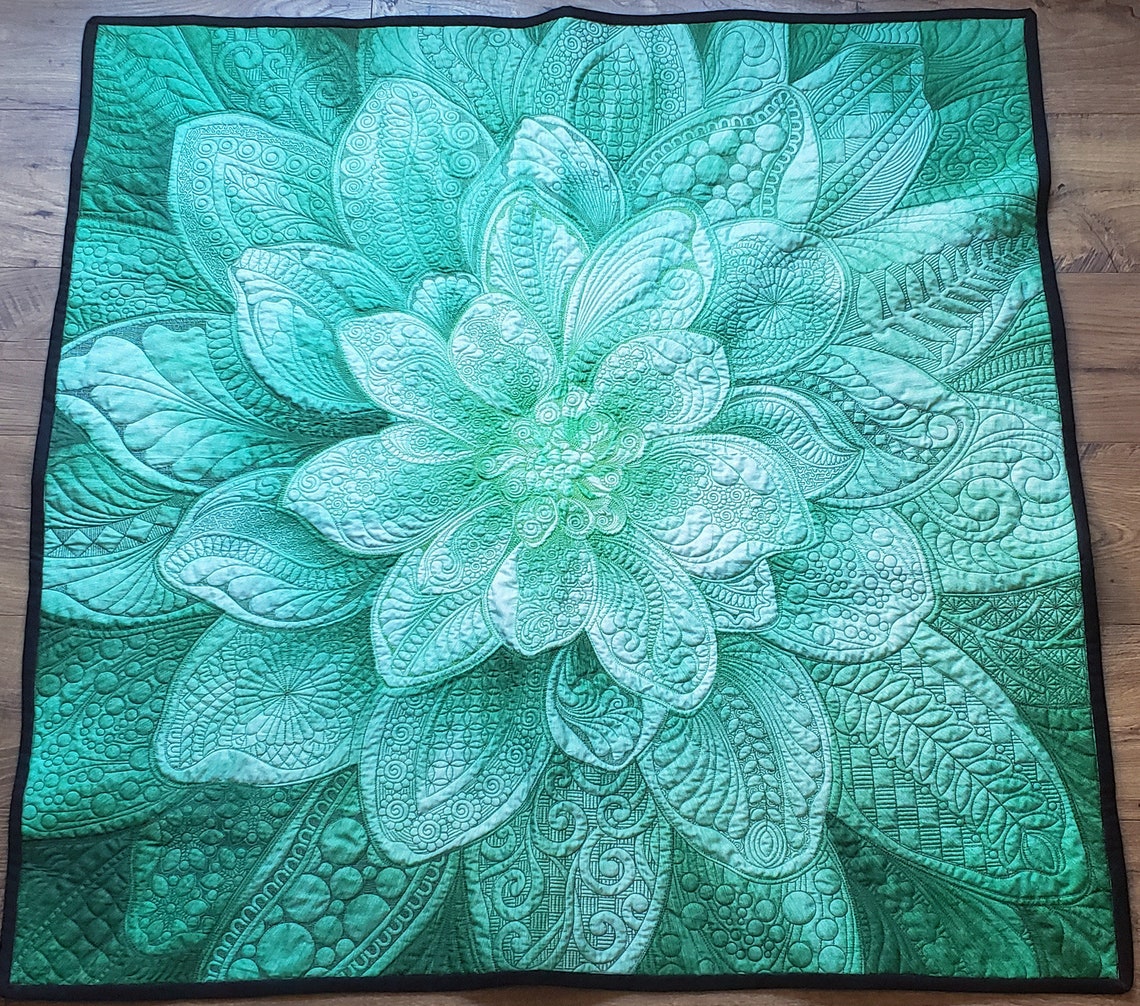 Green Farmhouse Flower Wall Hanging Dream Big Spruce Flower - Etsy
