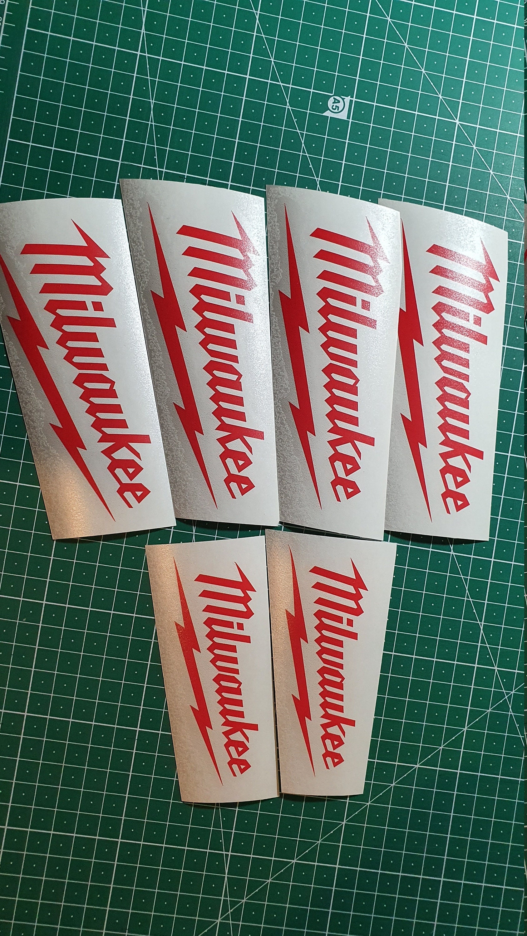 Milwaukee decals stickers for tool boxes coffee mugs ect | Etsy