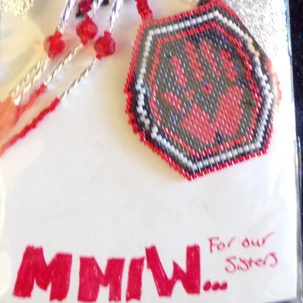 Mmiw Beaded Medallion - Etsy