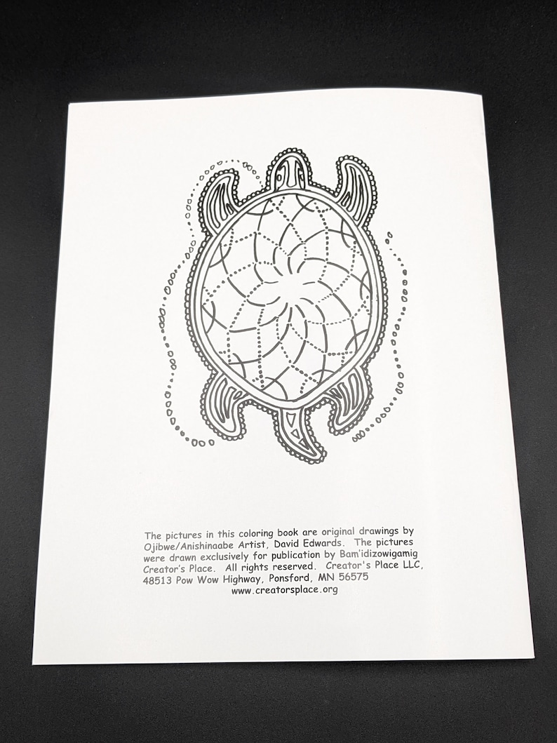 Ojibwe Art Coloring Book: Anishinaabe Traditions by David Edwards - Etsy