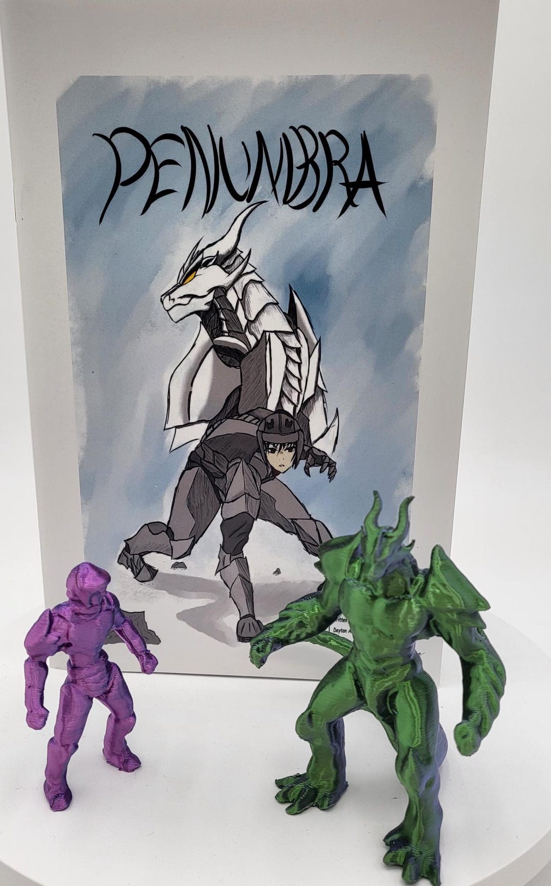 Original Graphic Novel and Action Figures Set by Illustrator, Author ...