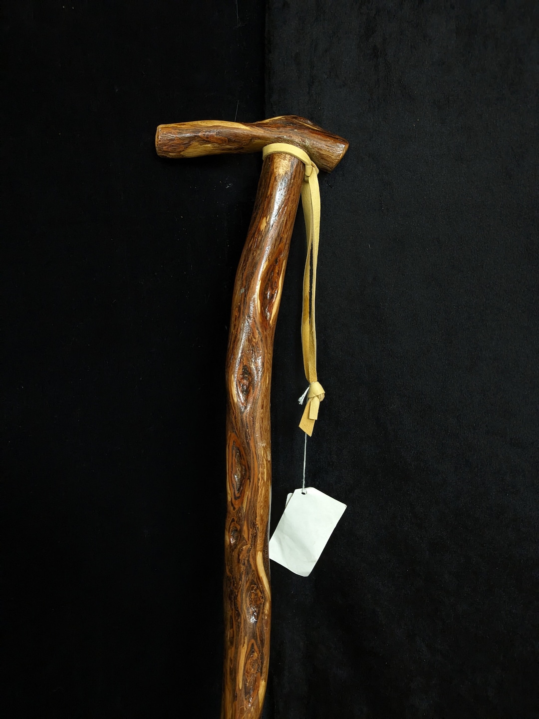 35 Inch Diamond Willow Cane With Diamond Willow Handle - Ojibwe ...