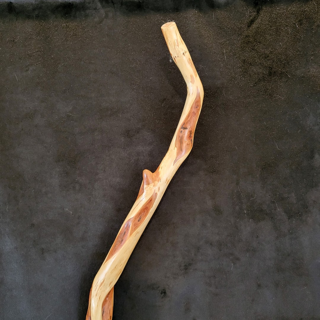 57 Inch Curved and Beautiful - Diamond Willow Hiking Stick - Ojibwe ...