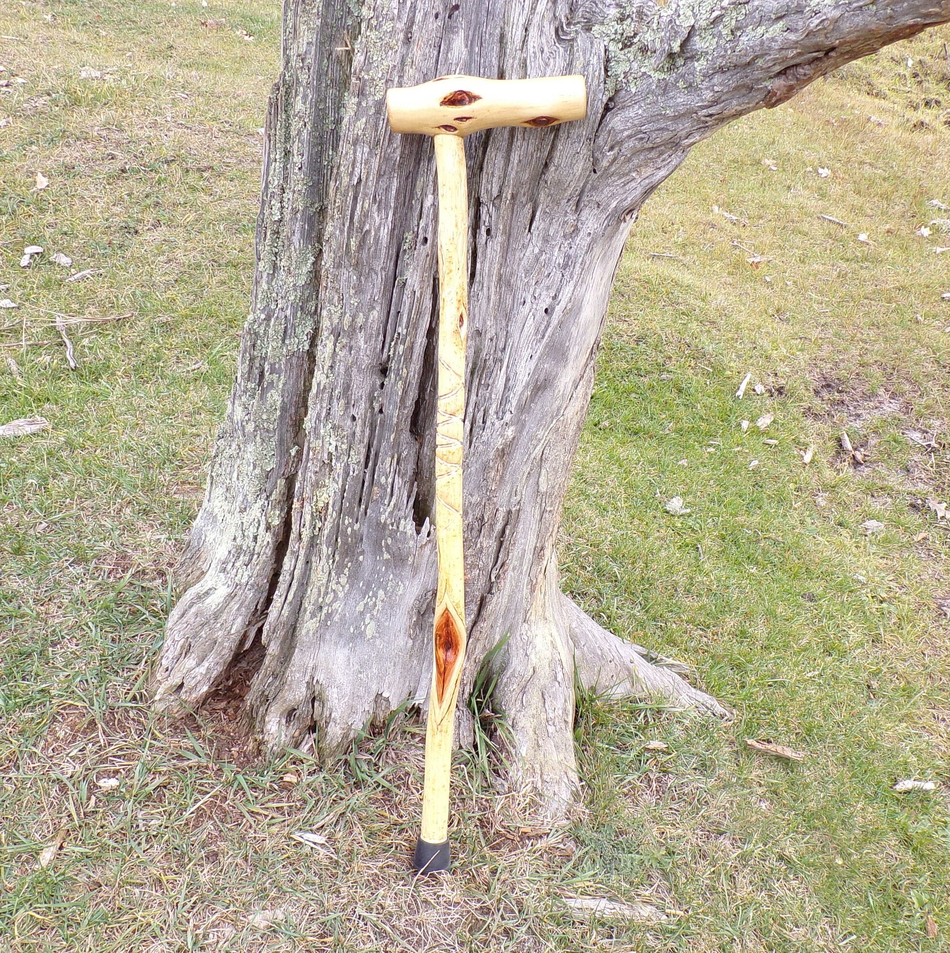 29 Inch Carved Diamond Willow Cane Ojibwe Made - Etsy