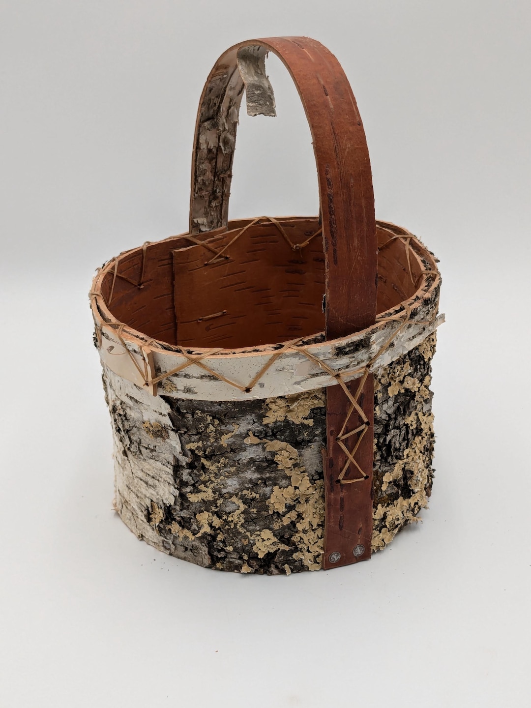 Authentic Birch Bark Basket Anishinaabe/ojibwe Made Free Shipping - Etsy