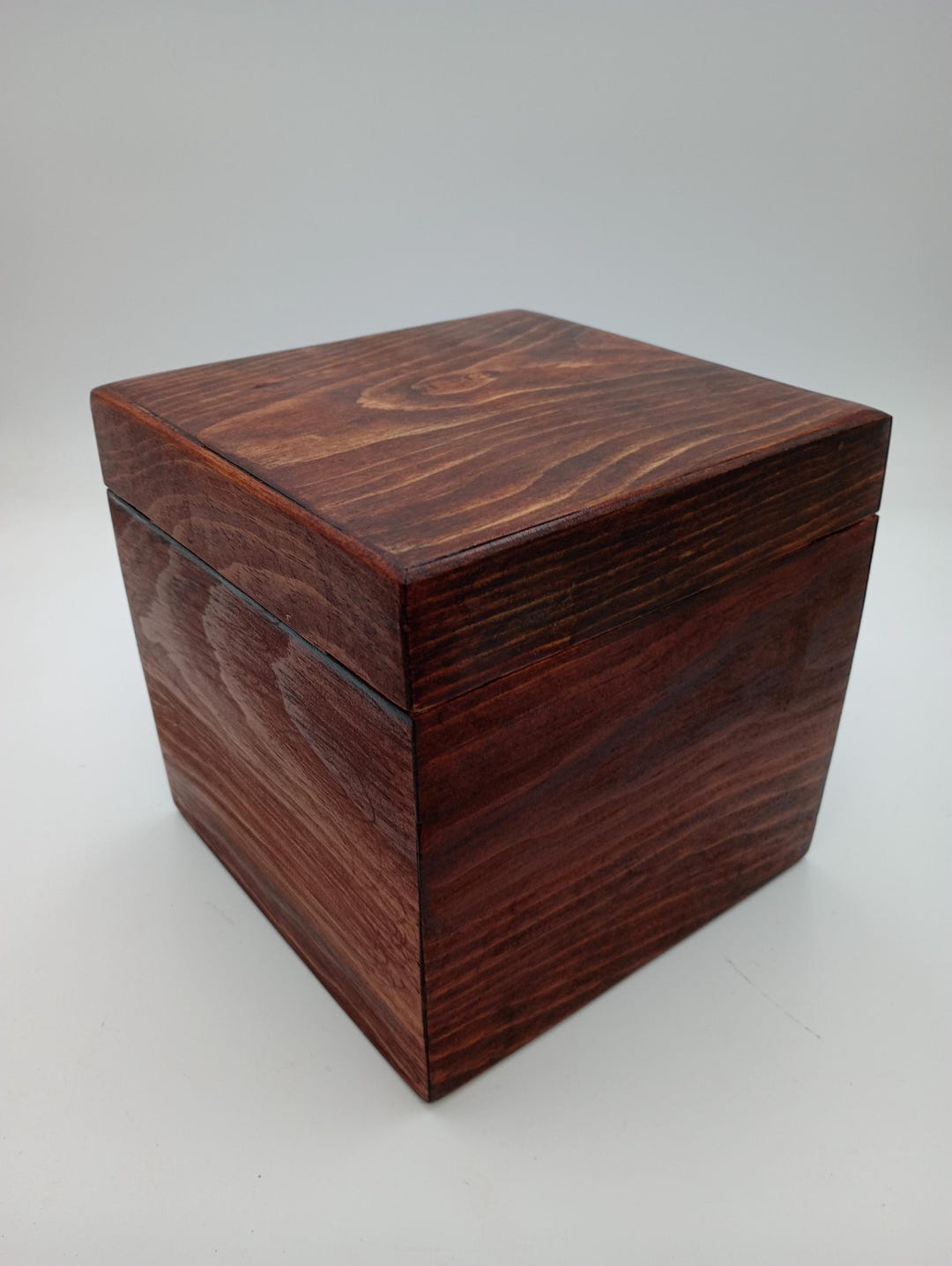 Handcrafted Wooden Urn: Tribal Artisan Design - Etsy