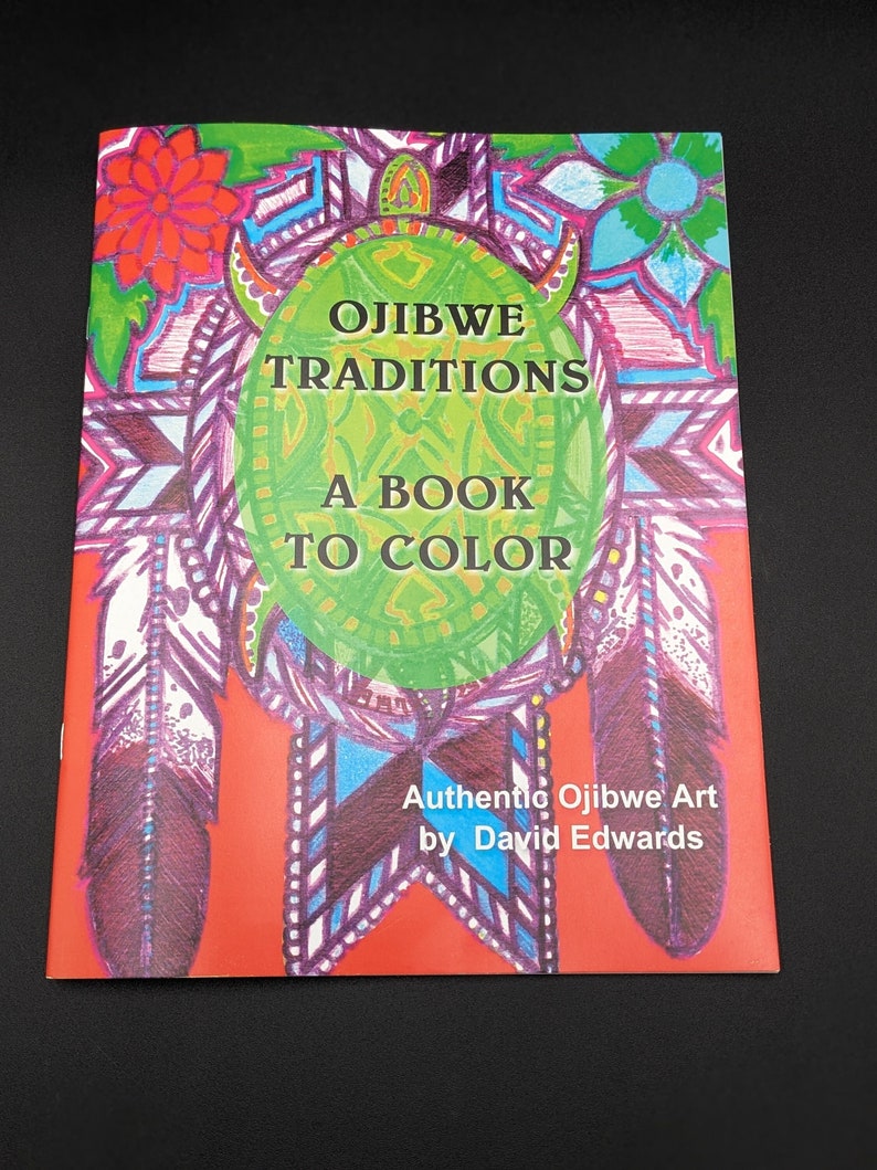 Ojibwe Art Coloring Book: Anishinaabe Traditions by David Edwards - Etsy