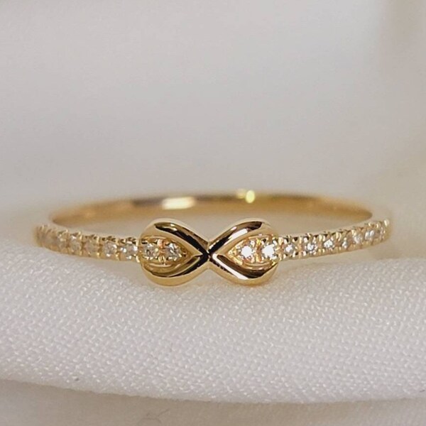 Infinity Symbol Ring - Etsy