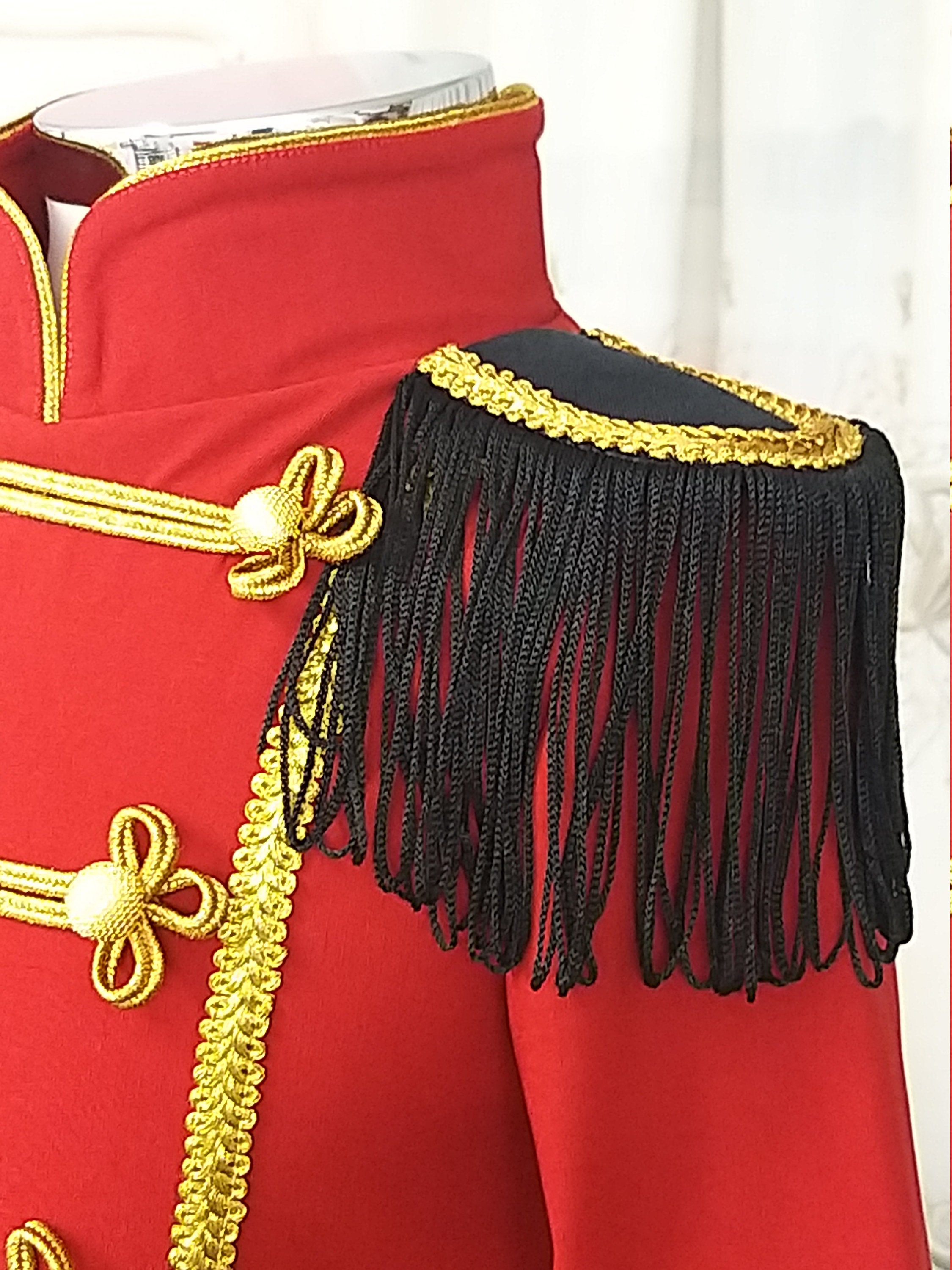 Epaulettes Shoulder Epaulettes Military Epaulettes Black | Etsy