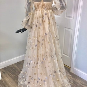 Celestial Boho Dress| Star Dress| Sample - Etsy
