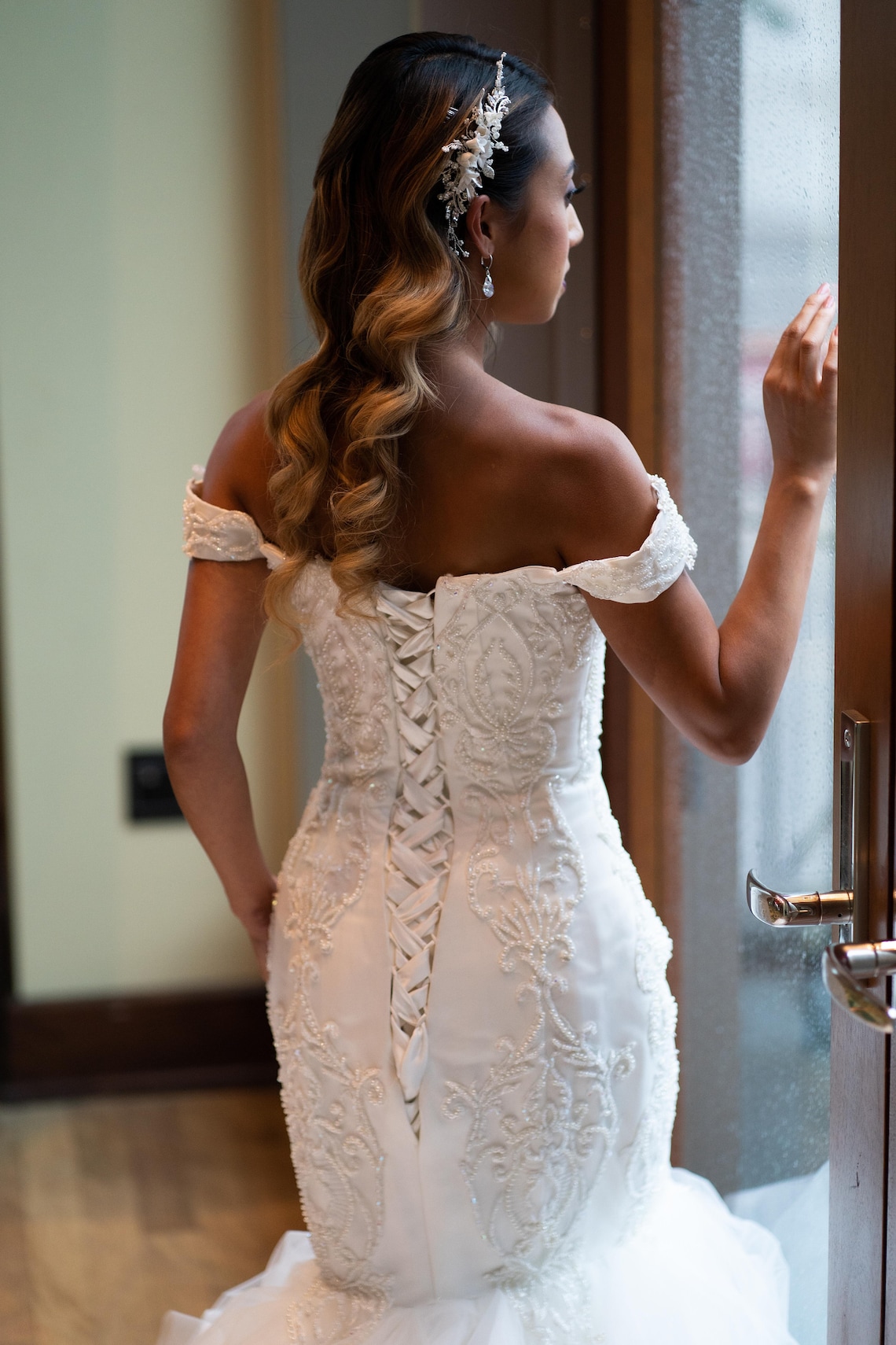 Mermaid Wedding Dress ~ Ruffled Skirt| SAMPLE - Etsy