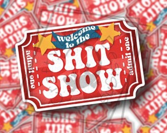 Shit Show Sticker | Etsy