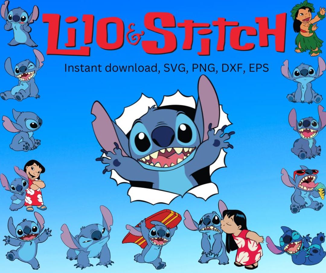 Ultimate Lilo & Stitch Digital Download Bundle - Etsy