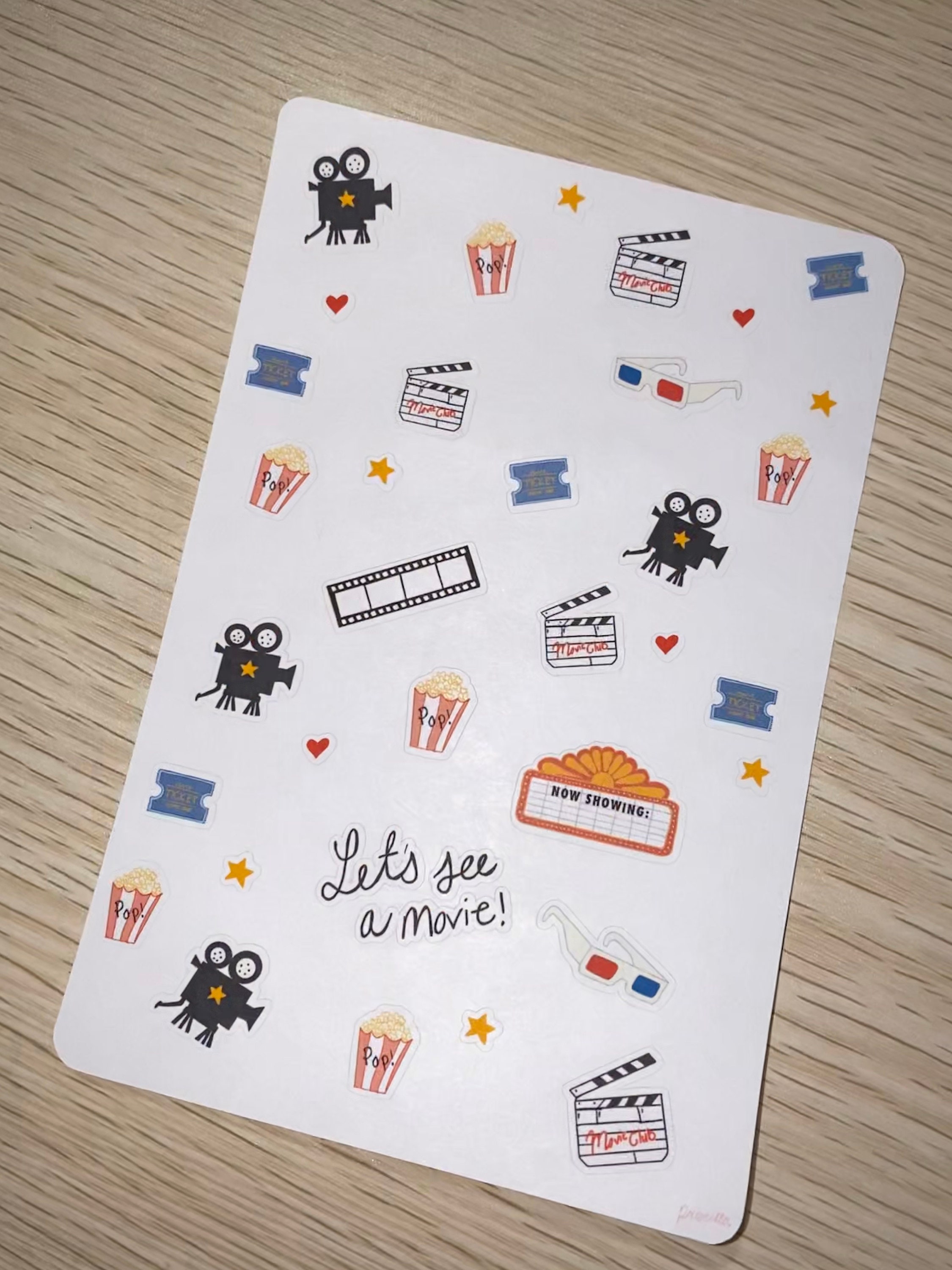 Movie Stickers - Etsy