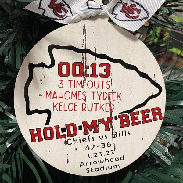 Kansas City Chiefs 13 Seconds Hold My Beer Png - Etsy