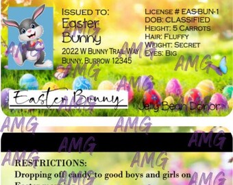 Easter Bunny License Svg - Etsy