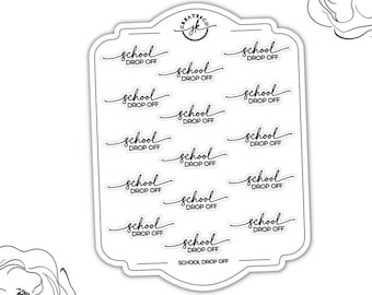 Water Droplet Stickers, Water Tracking Planner Stickers, Doodle Water ...