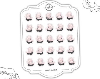 Rx Doodle Icon Stickers Soft Rainbow Colorway D-129 - Etsy