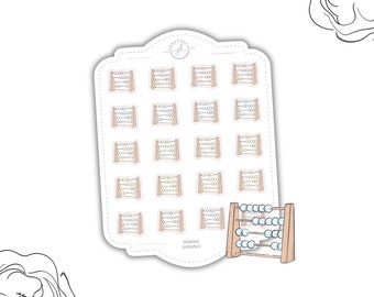 Rx Doodle Icon Stickers Soft Rainbow Colorway D-129 - Etsy