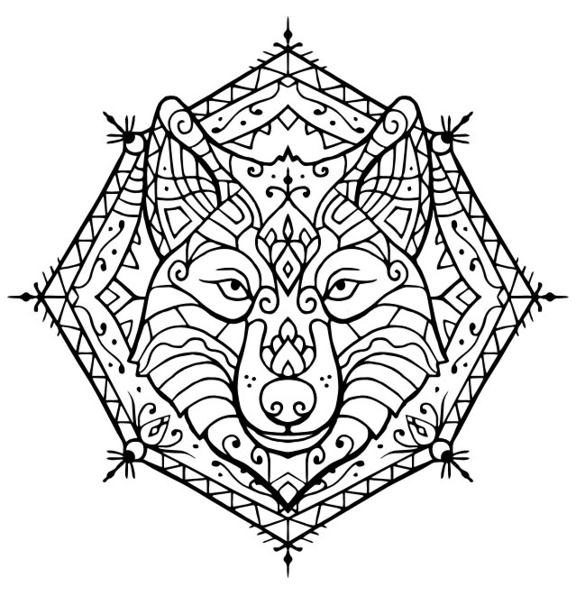 200 Digital Mandela Colouring Pages for Adults and Children - Etsy