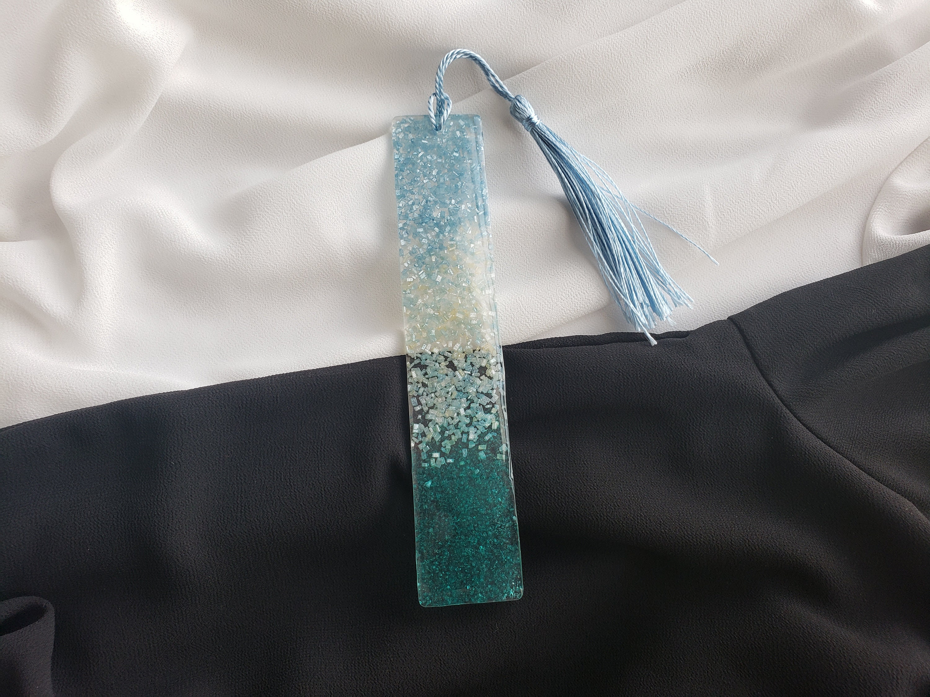 Blue Handmade Bookmark Bookmark Cute Bookmark Handmade | Etsy