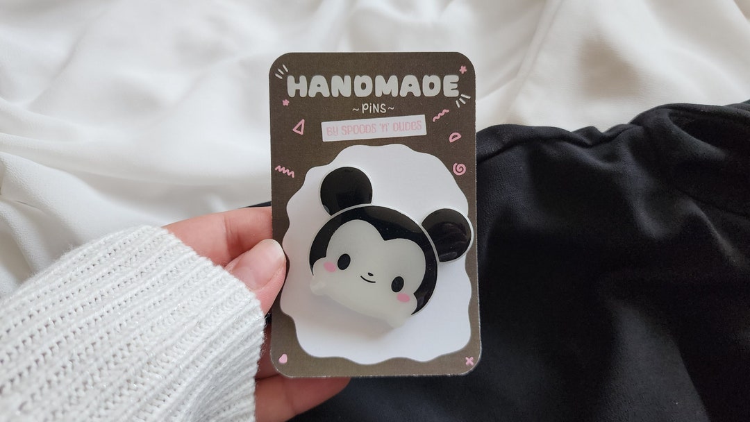 Mickey Mouse Pin Tiny Pin Small Pin Handmade Pin Resin - Etsy