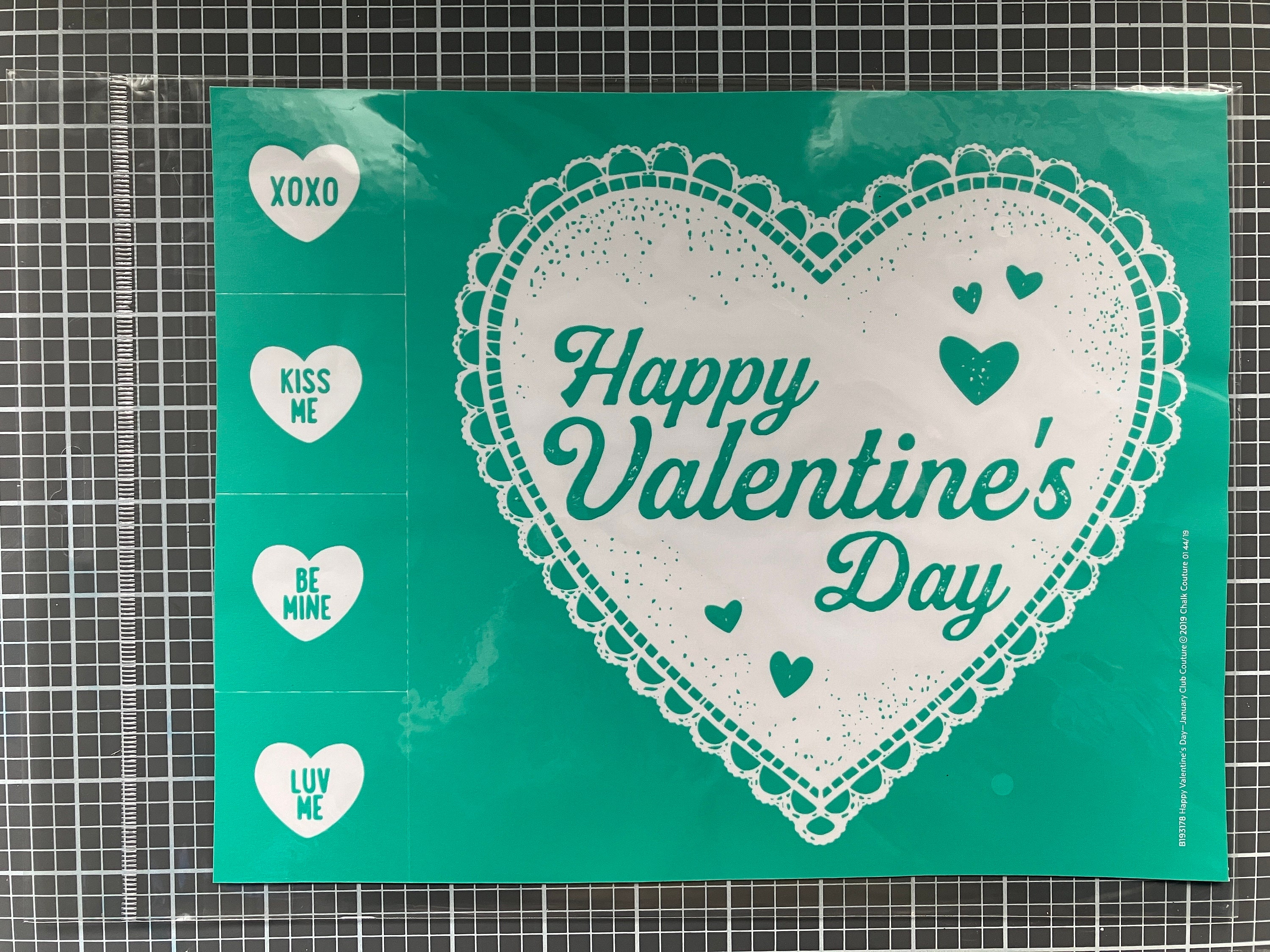 Chalk Couture Chalk Transfer Stencils - Size B (8-1/2x11) - RETIRED ...