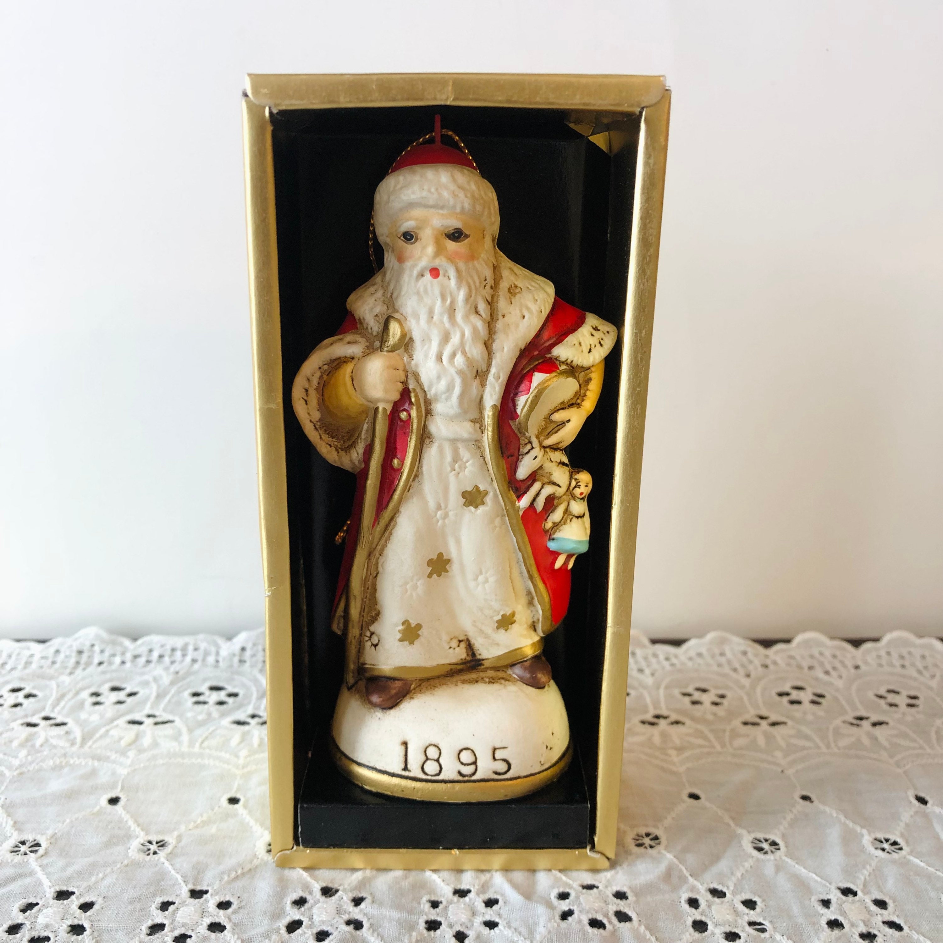 Vintage Memories of Santa Collection Ornament Yr. 1895 C. - Etsy