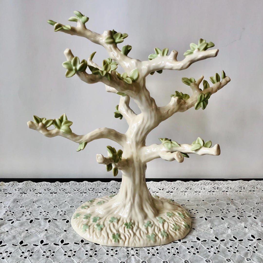 Vintage Porcelain Lenox luck of the Irish Tree No Ornaments - Etsy