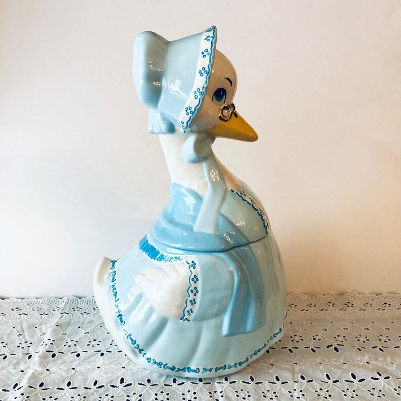 Vintage Mother Goose Ceramic Cookie Jar - Etsy