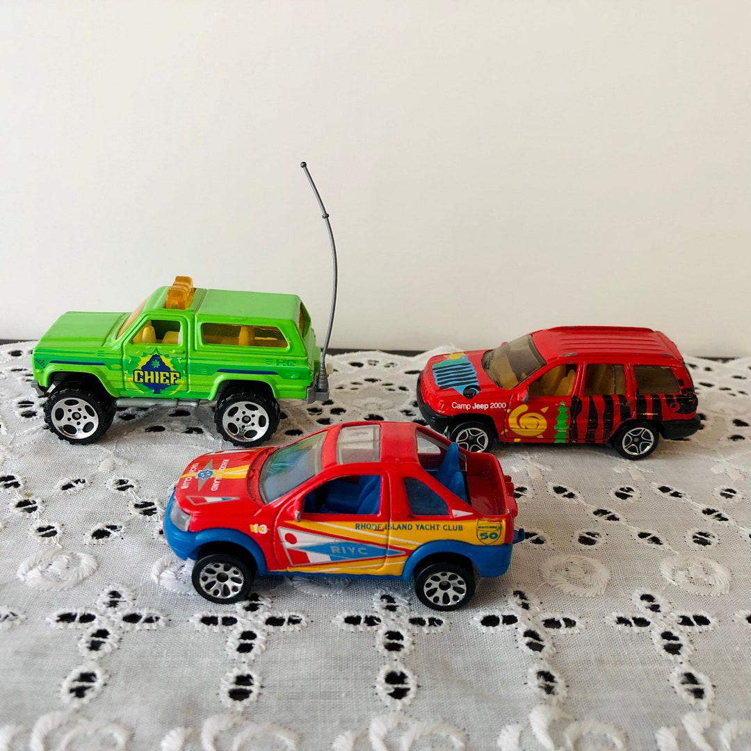 Lot of 3 Vintage Matchbox SUV Vehicles, 1989-1999, Excellent Condition ...