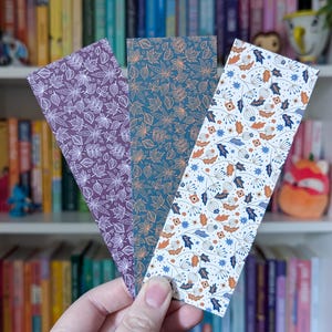 Autumn Bookmark, Bundle Bookmark, Autumn Gift Ideas, Readers ...