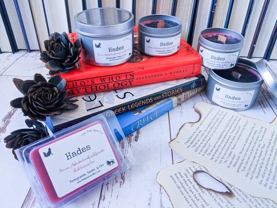 Candles & Holders Love in the Underworld soy wax candle Container ...