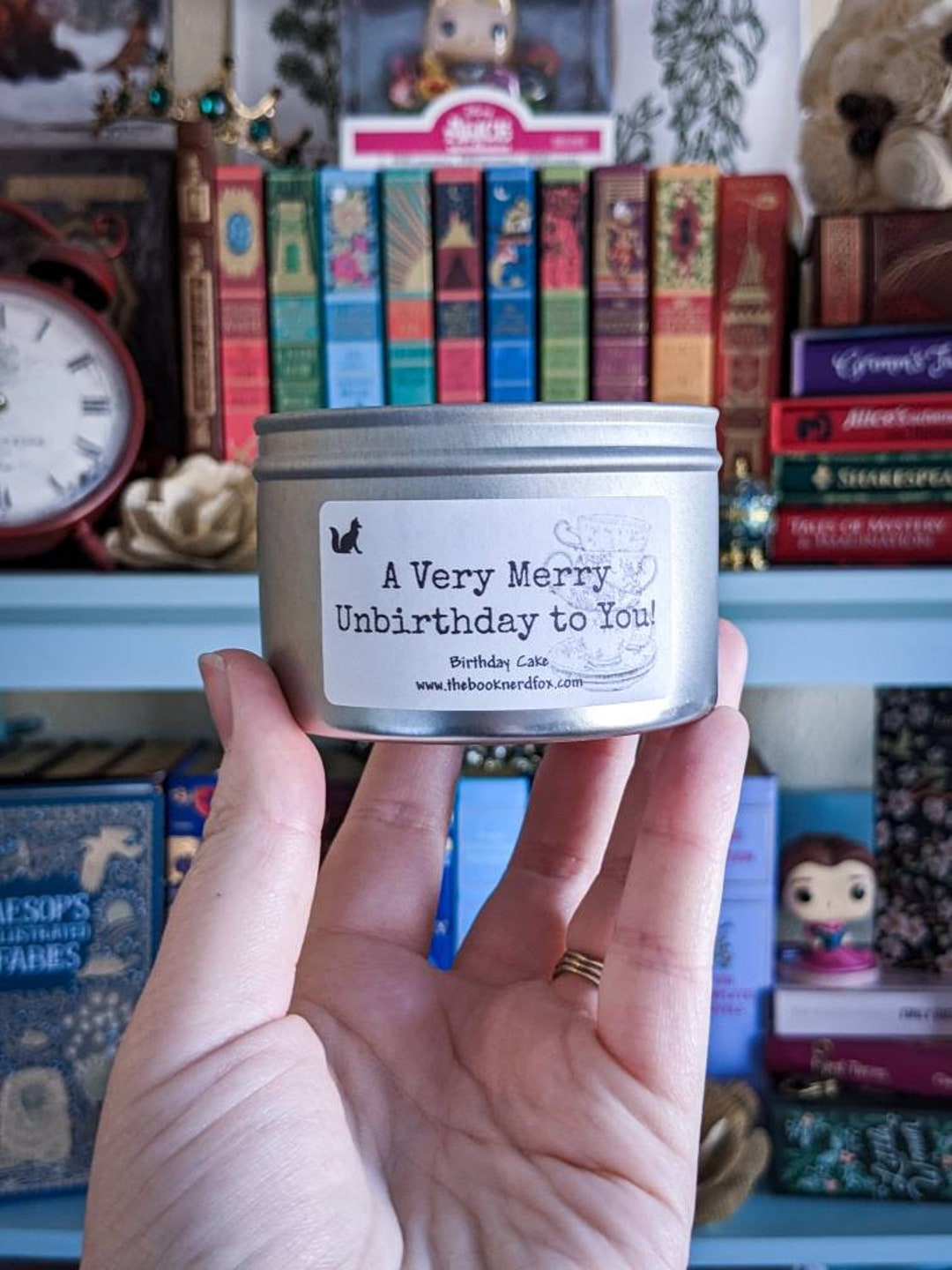 A Very Merry Unbirthday to You Soy Wax Candle, Birthday Cake Scented ...