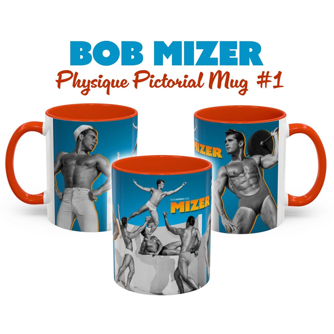 Bob Mizer Muscle Men Coffee Mug (gay, Muscles, Physique Pictorial) - Etsy