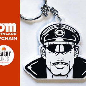 Tom of Finland Key Chain / Ring rubber 2-D - Etsy
