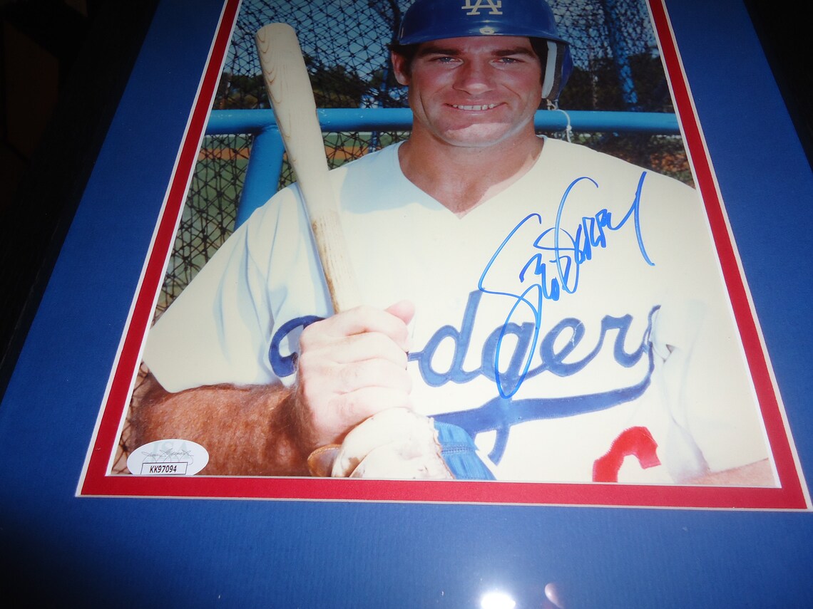 Steve Garvey Autographed 8x10 Photo Los Angeles Dodgers - Etsy