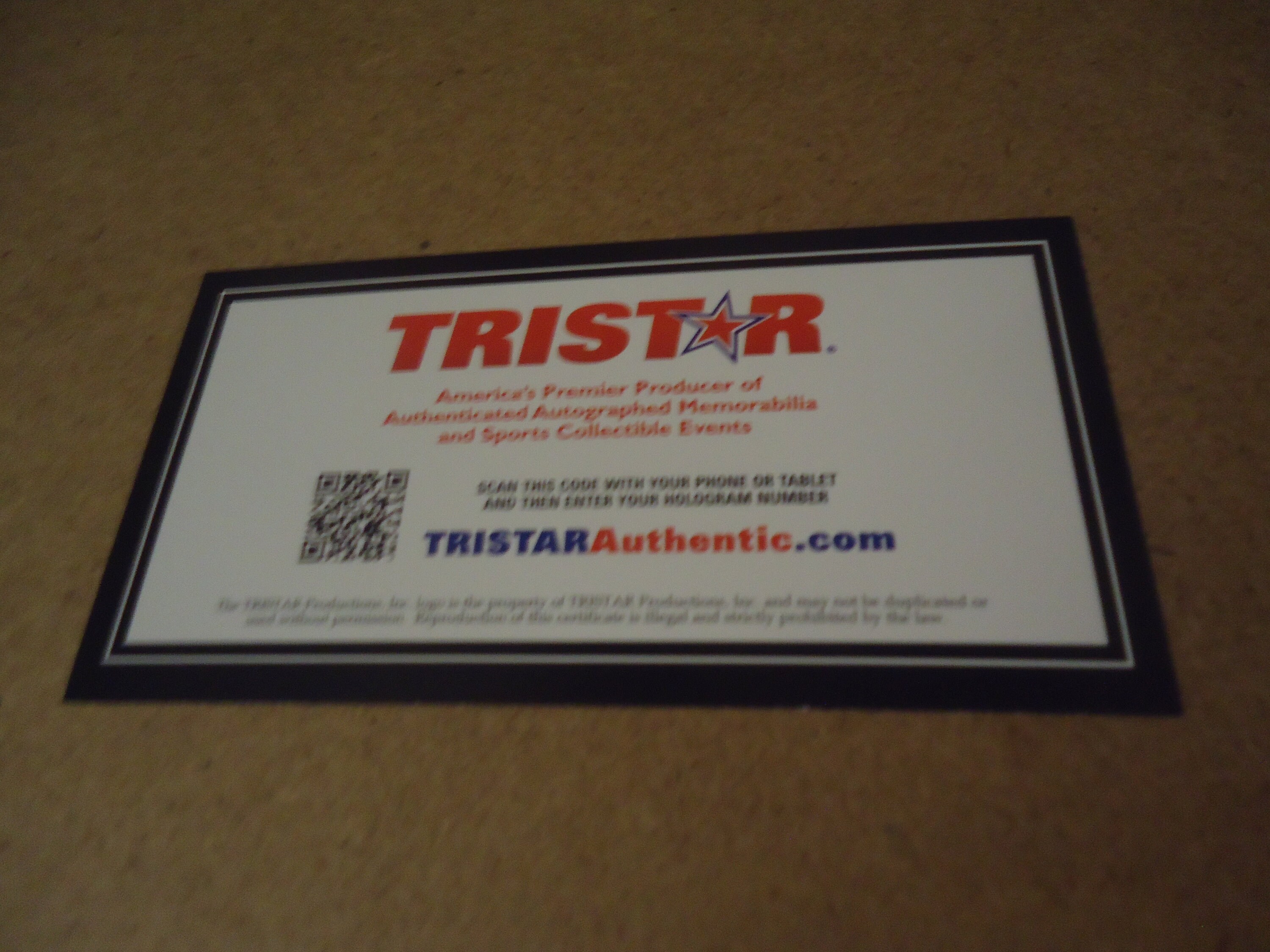 Tim Brown Authentic Autographed 8x10 Photo Oakland Raiders Notre Dame ...