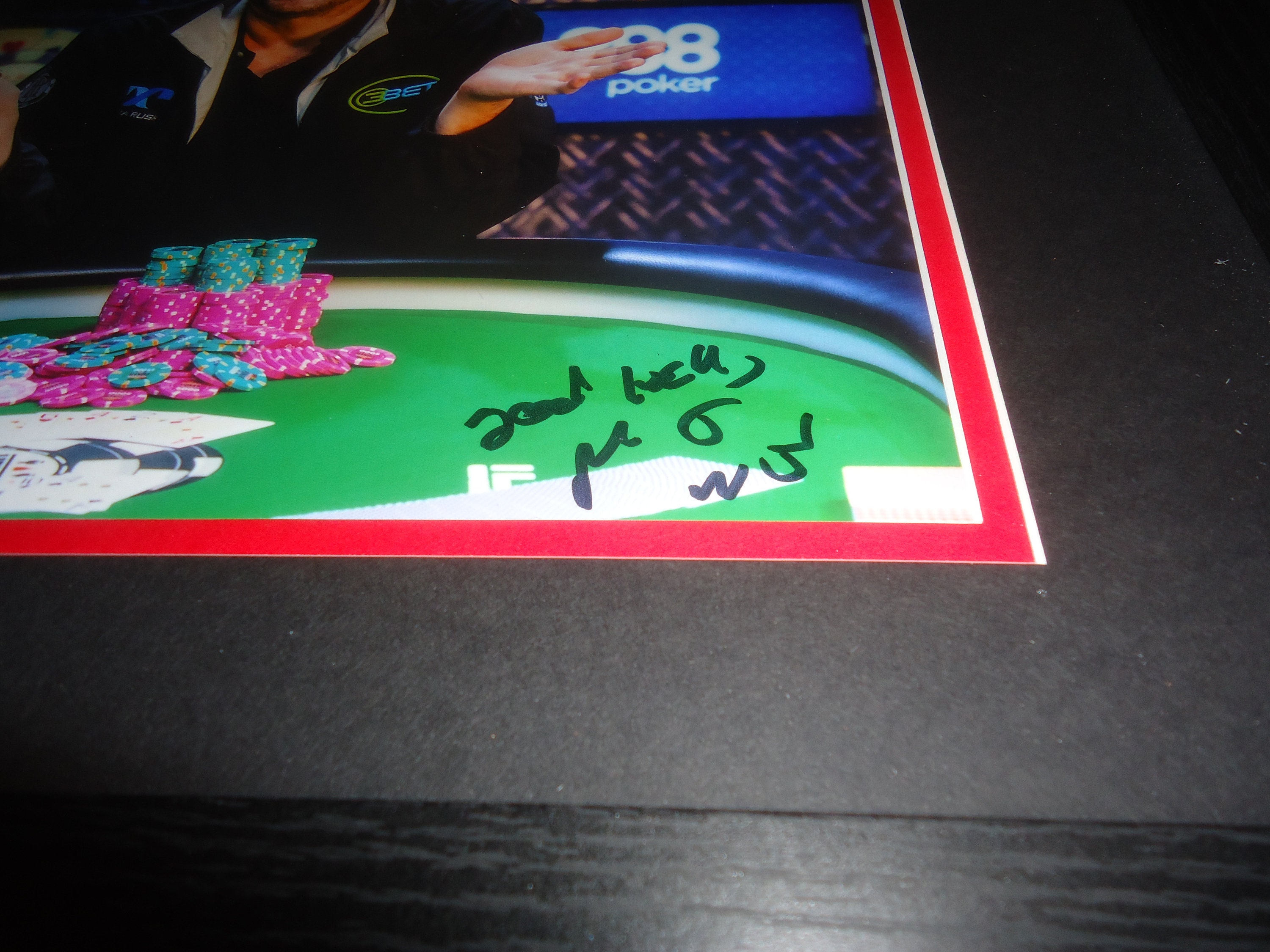 Phil Hellmuth Autographed 8x10 Photo Framed & Matted WSOP Champion GOAT ...