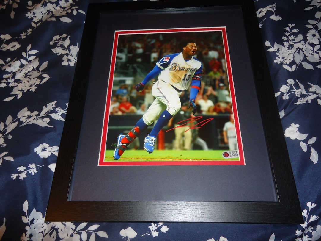 Ronald Acuna Autographed 8x10 Photo Atlanta Braves MVP - Etsy