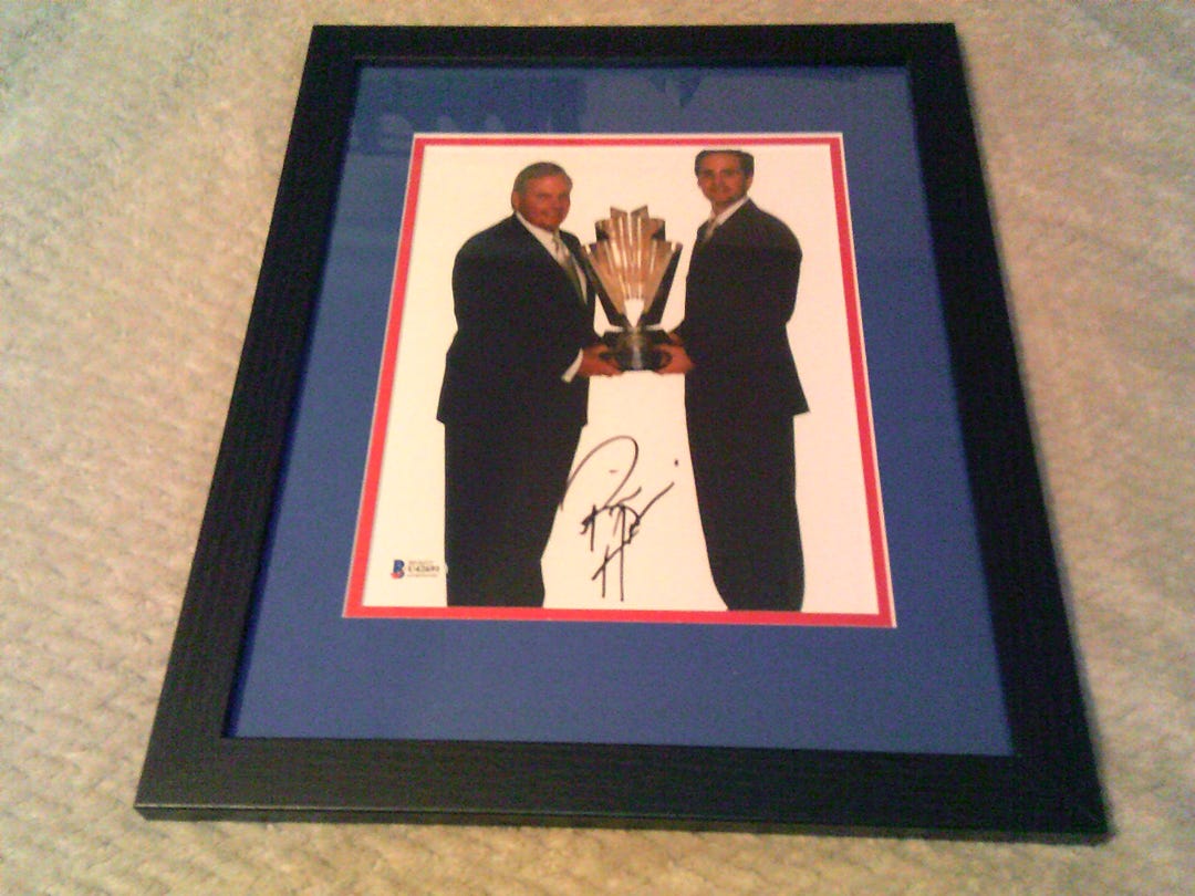 Rick Hendrick Autographed 8x10 Matted in an 11x14 Frame NASCAR - Etsy