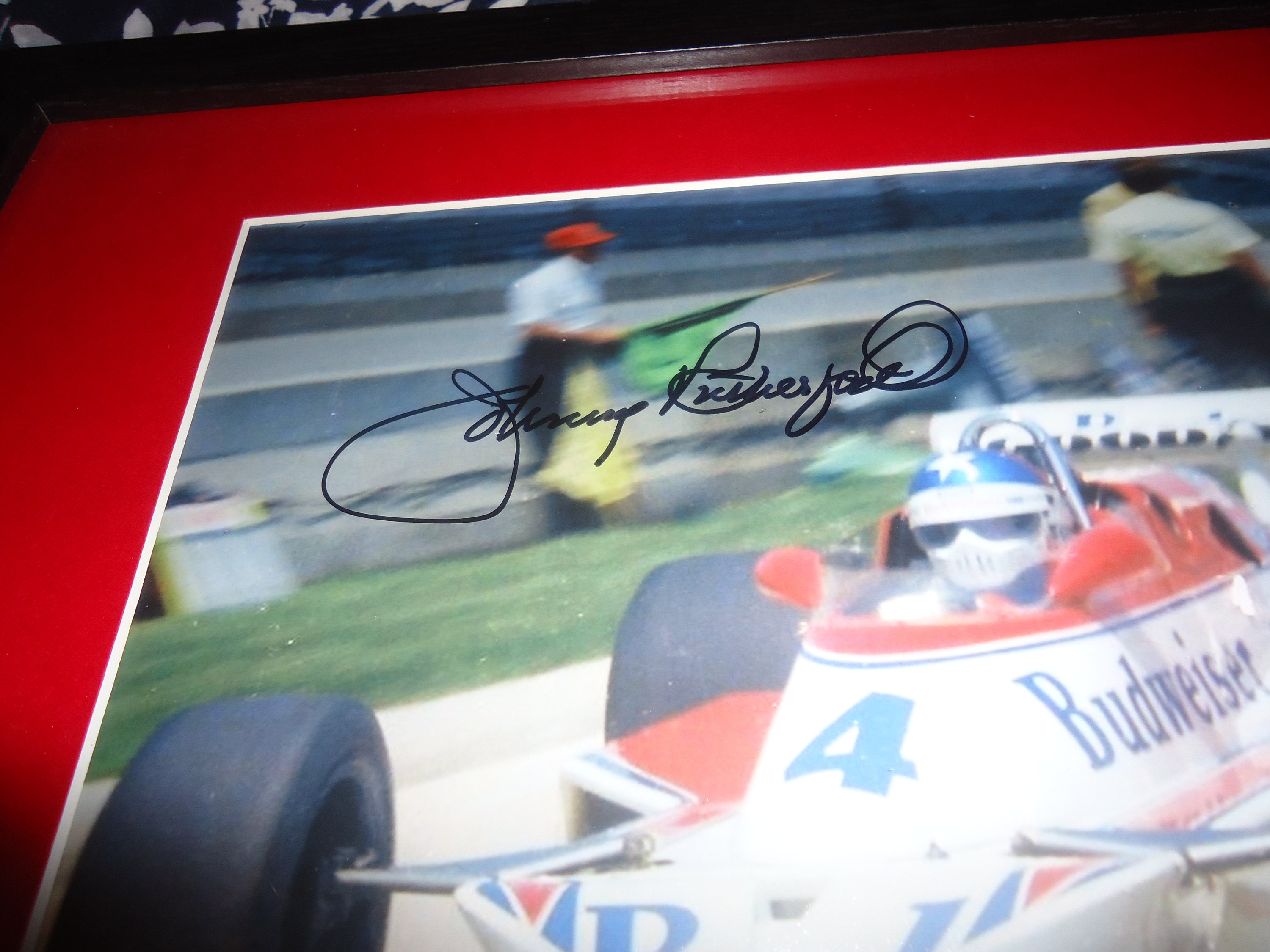 Johnny Rutherford Autographed 8x10 Photo 3 X Indianapolis 500 Champion ...