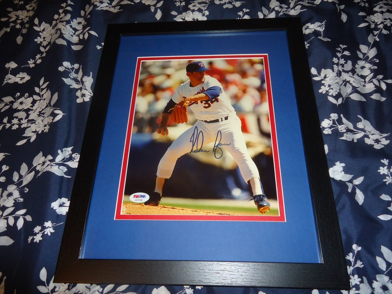 Nolan Ryan Autographed 8x10 Photo Framed & Matted Texas - Etsy