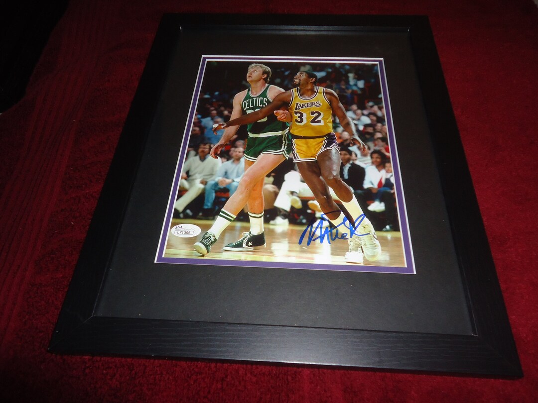 Magic Johnson Authentic Autographed 8x10 Photo Los Angeles Lakers - Etsy