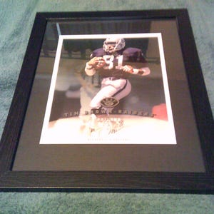 Tim Brown Authentic Autographed 8x10 Photo Oakland Raiders Notre Dame ...