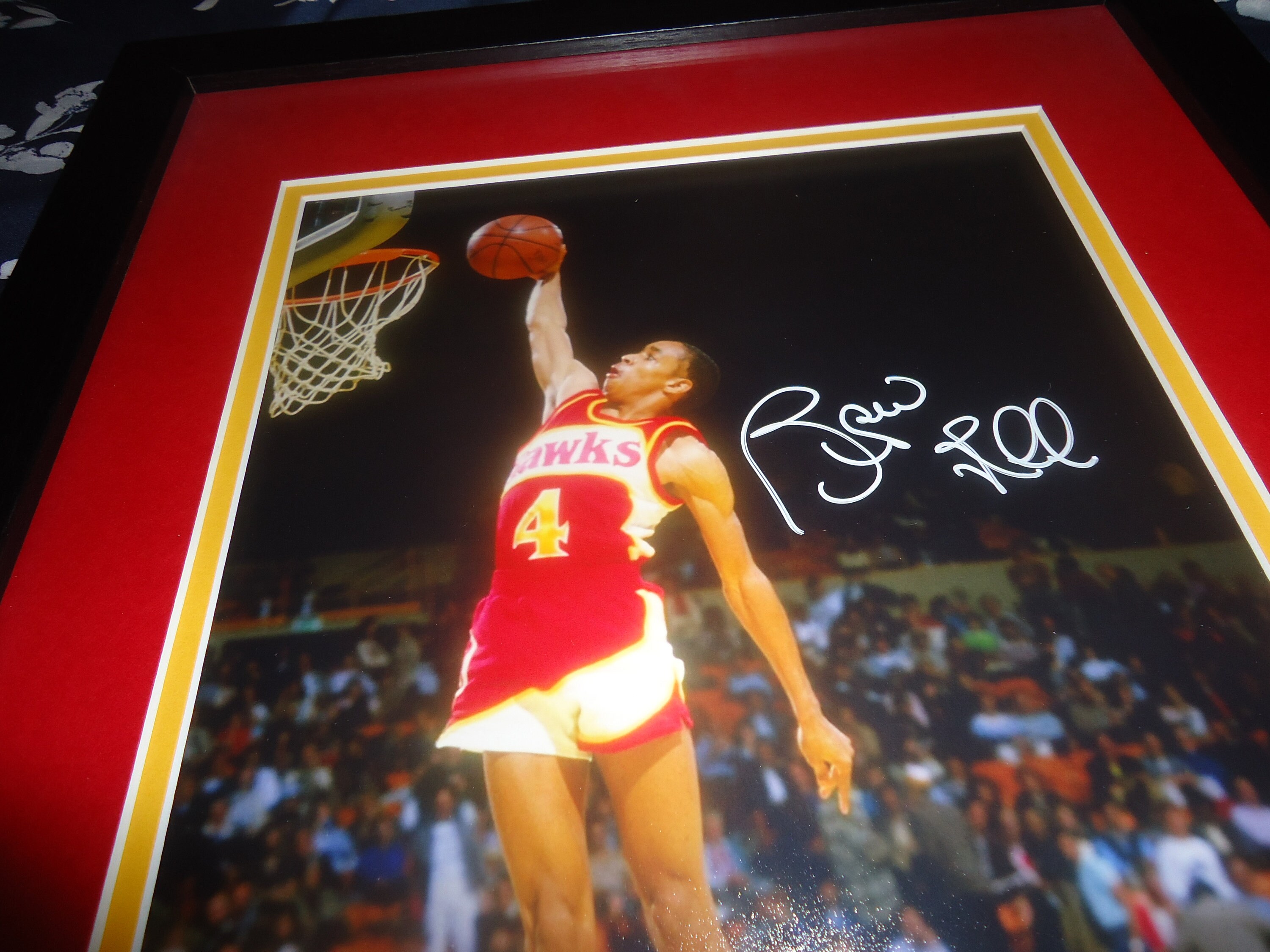 Spud Webb Authentic Autographed 8x10 Photo Atlanta Hawks - Etsy