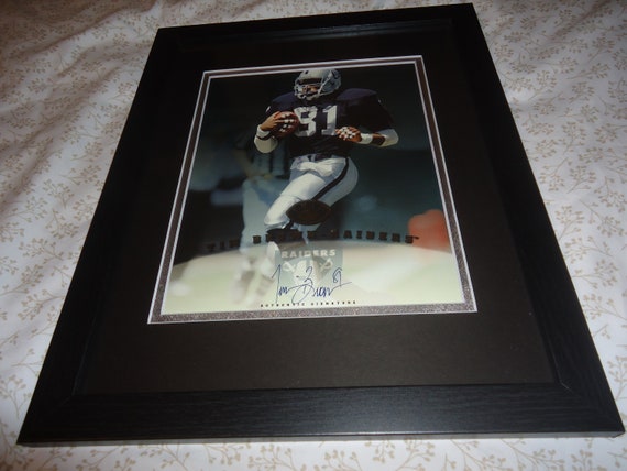 Tim Brown Authentic Autographed 8x10 Photo Oakland Raiders | Etsy