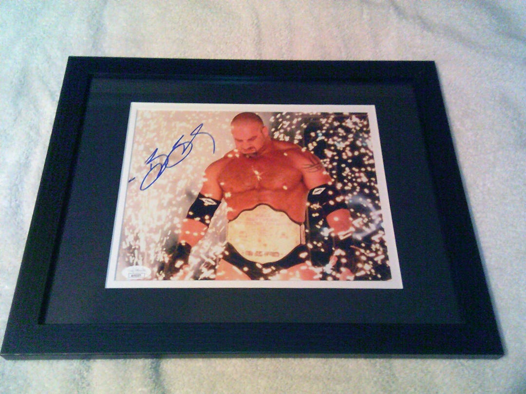 Bill Goldberg Autographed 8x10 Photo Framed & Matted WWE WWF UFC - Etsy