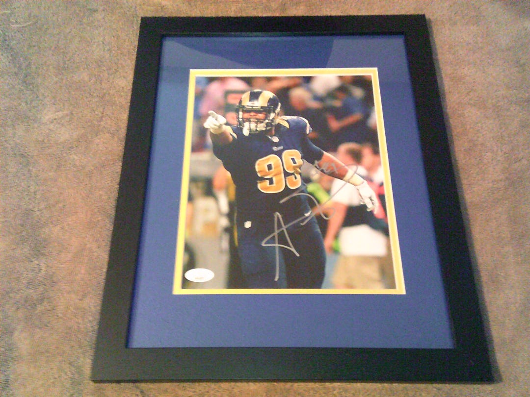 Aaron Donald Autographed 8x10 Photo St. Louis Los Angeles Rams - Etsy