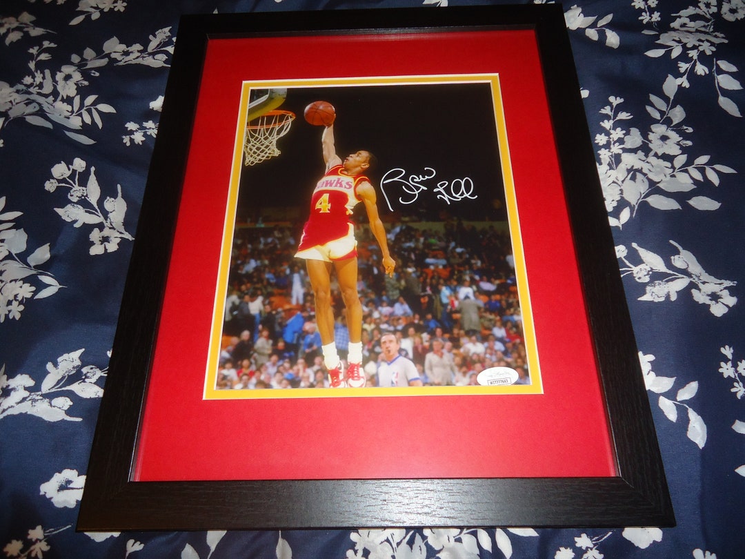 Spud Webb Authentic Autographed 8x10 Photo Atlanta Hawks - Etsy